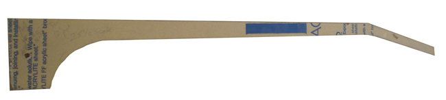 Banjo Neck Side Profile Pattern - BanjoCraft